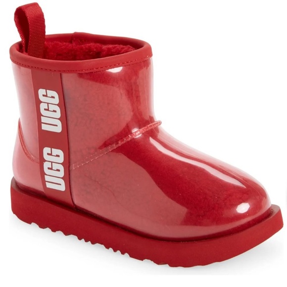 UGG | Shoes | Ugg Mini Classic Ii Waterproof Clear Boot Toddler And Big ...